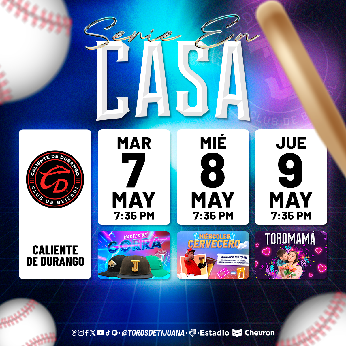 Promociones - Toros de Tijuana